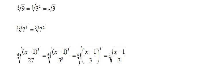 Regole e proprietà dei radicali