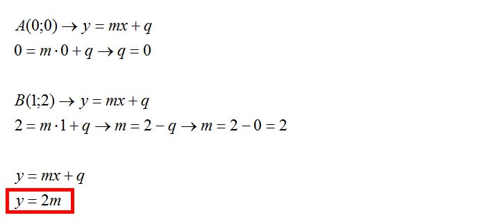 Equazione della retta - La forma implicita ed esplicita